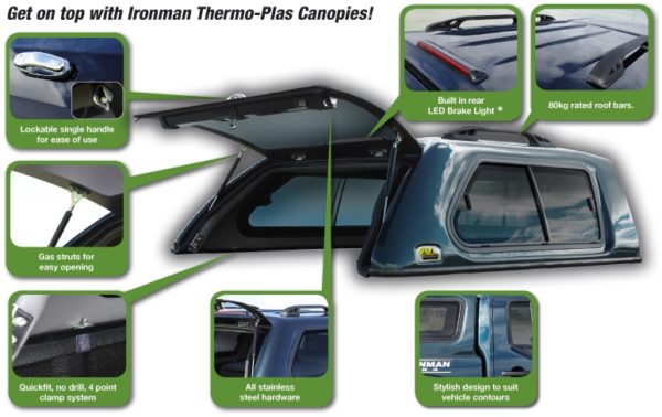 Ironman Thermoplas Canopy - Geelong 4WD & Camping